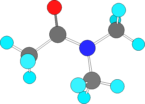Kinetics of Isomerization in N,N-dimethylacetamide